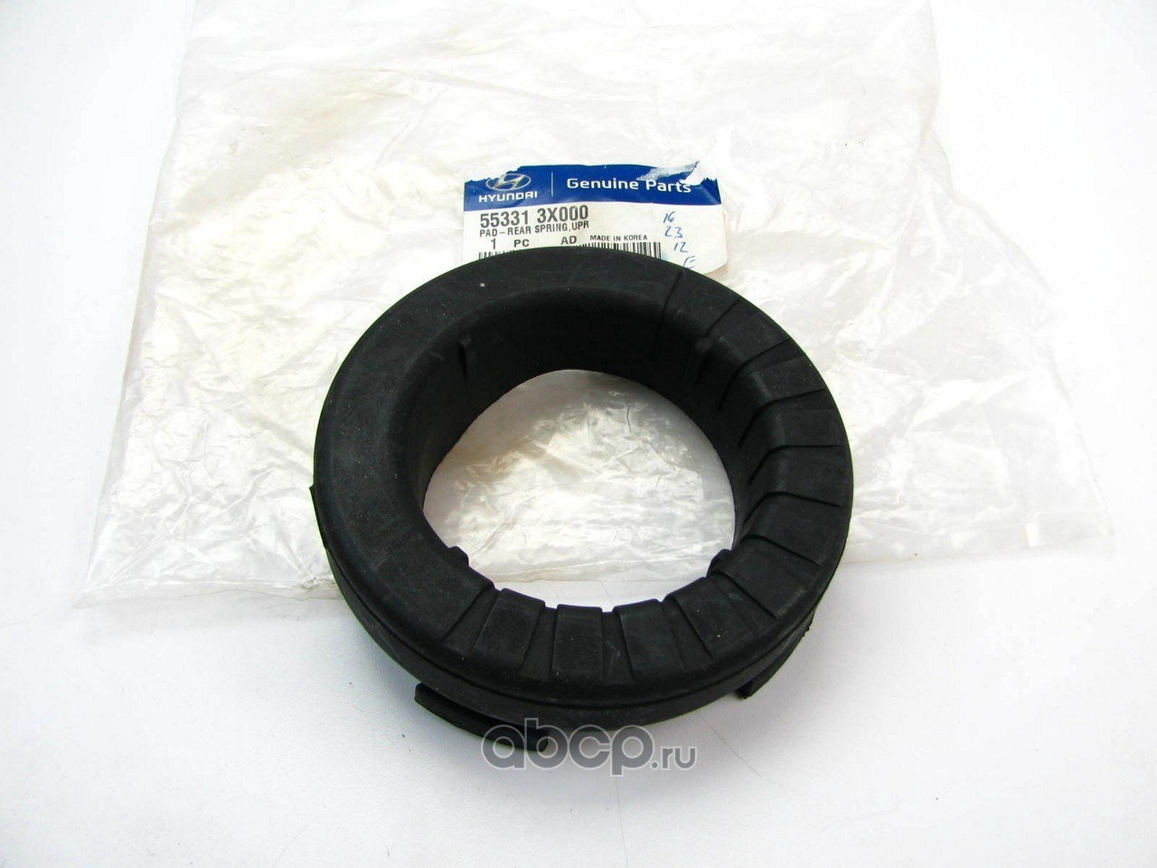 Купить Подкладка задней пружины верхняя L,R HYUNDAI/KIA 55331-3X000 в ...
