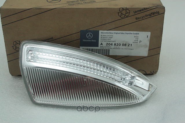 Купить Повторитель поворотов на правом зеркале A 204 820 08 21 MERCEDES ...