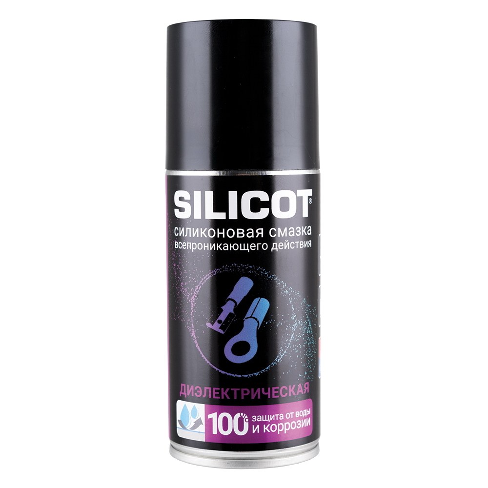 Купить Смазка силиконовая "SILICOT" диэлектрическая, 150 мл аэрозоль ...