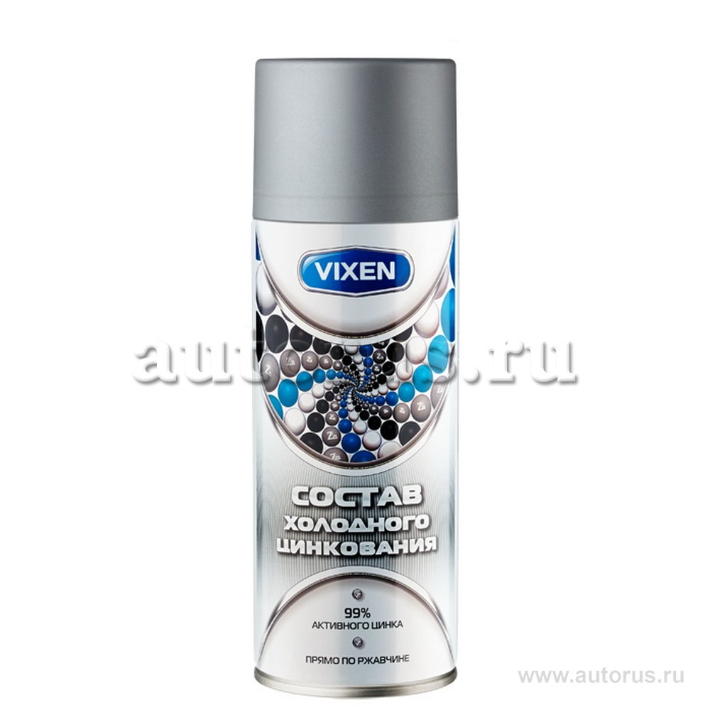 Купить Состав холодного цинкования, аэрозоль 520 мл VIXEN VX23000 в ...